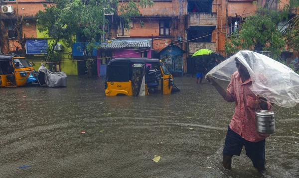 Cyclone ‘Michaung’ makes landfall In Andhra Pradesh