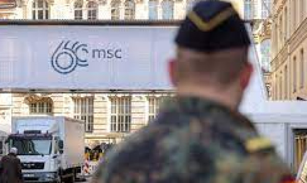 The Munich security conference begins today in Germany